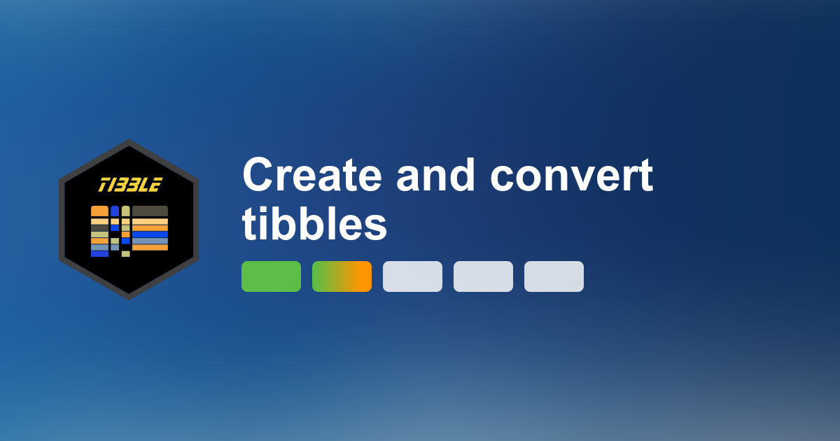Creating Tibbles Data Frames And Tibbles Quantargo
